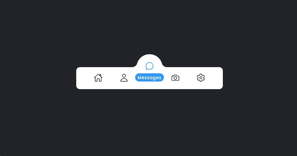 Github Gustavolandootmagicnavigationmenuindicatorusinghtmlcss Magic Navigation Menu